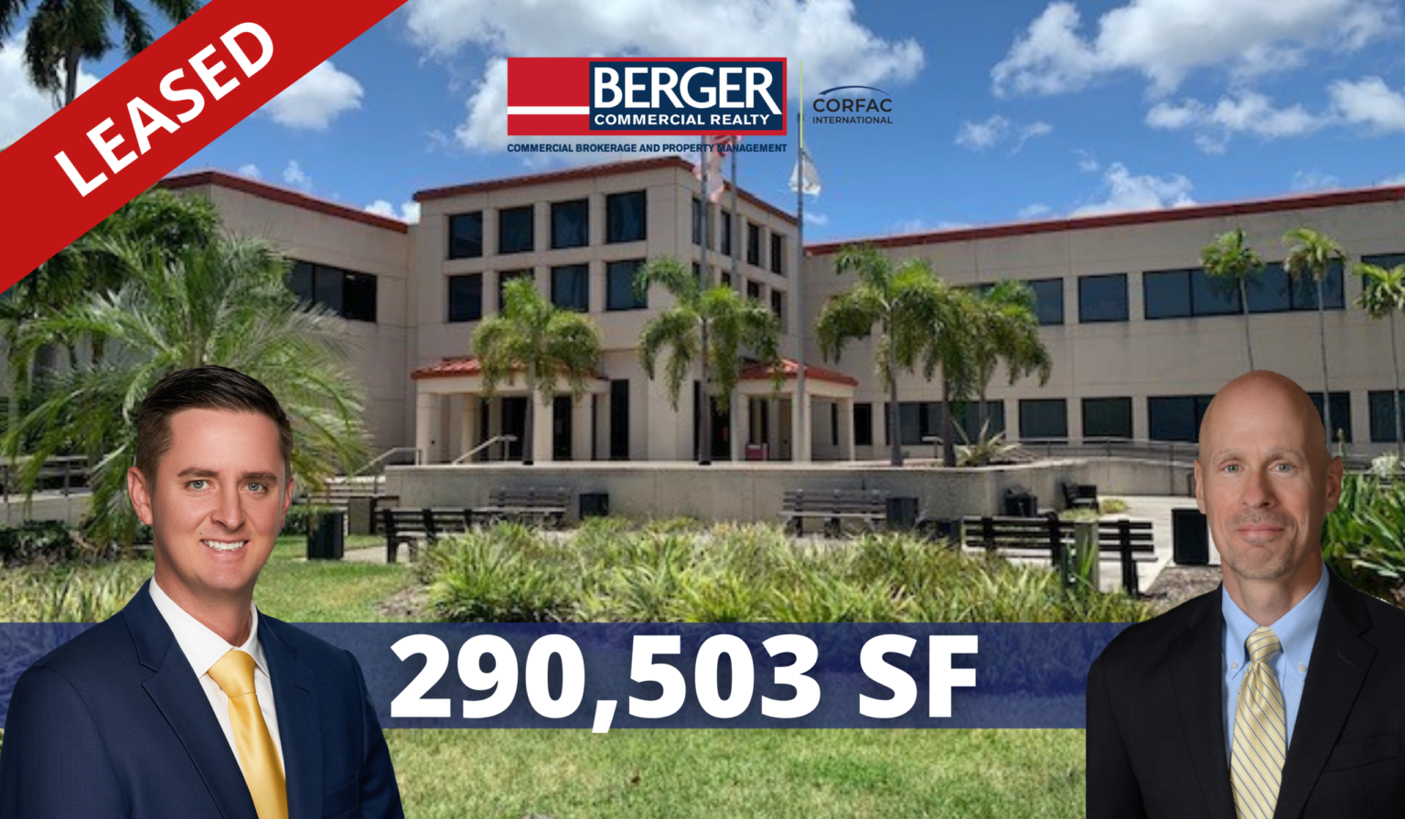 Berger Commercial Realty’s Keith Graves and Jonathan Thiel Negotiate ...