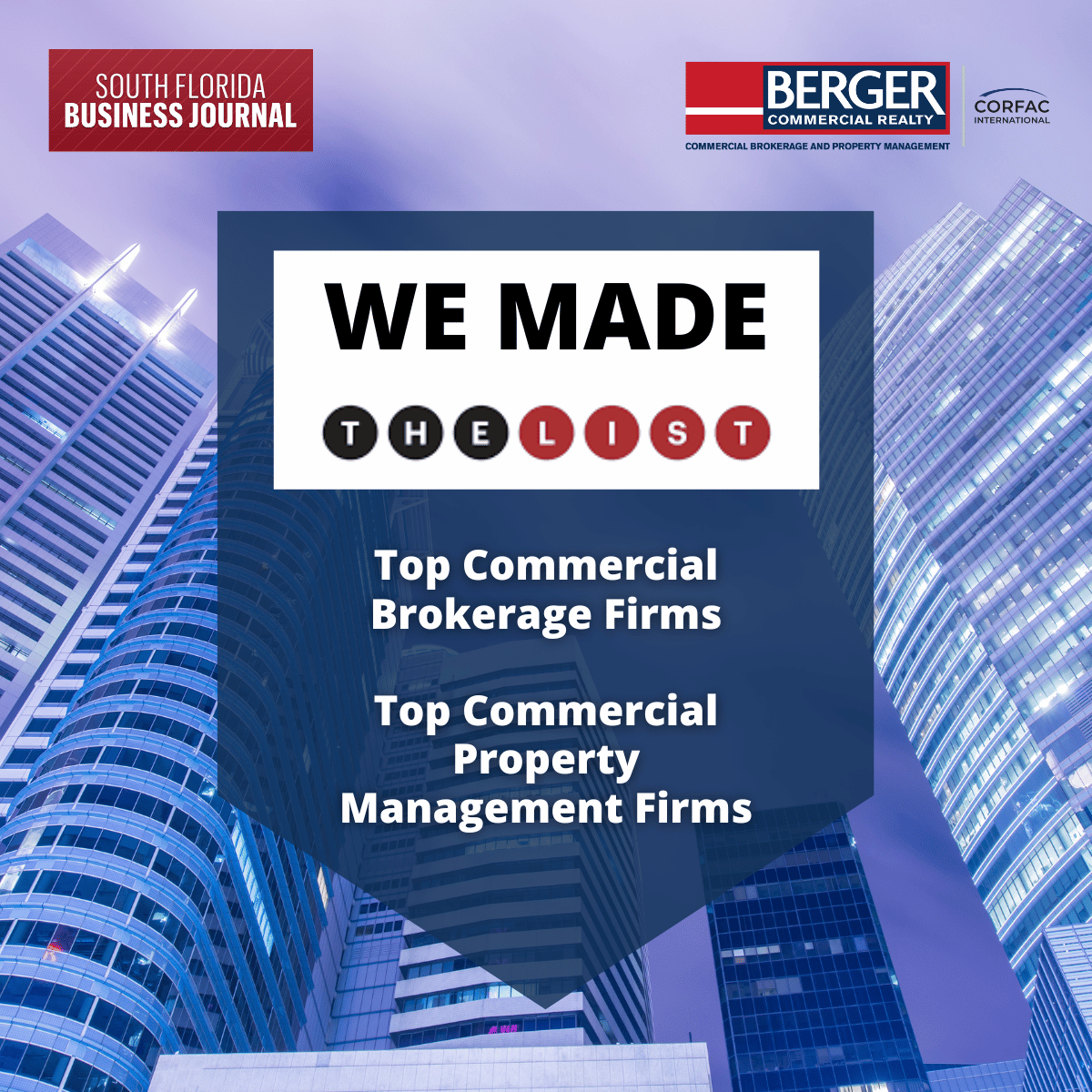 Full-Service Commercial Real Estate Firm in Florida | Berger Commercial ...