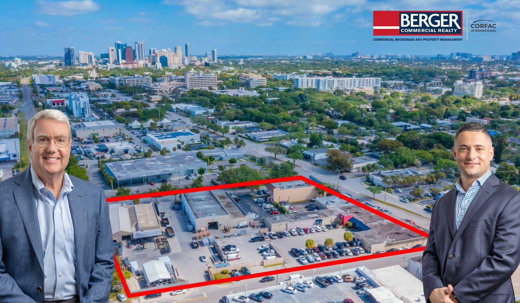 Berger Commercial Realty’s St. George Guardabassi, Jordan Beck Rep ...